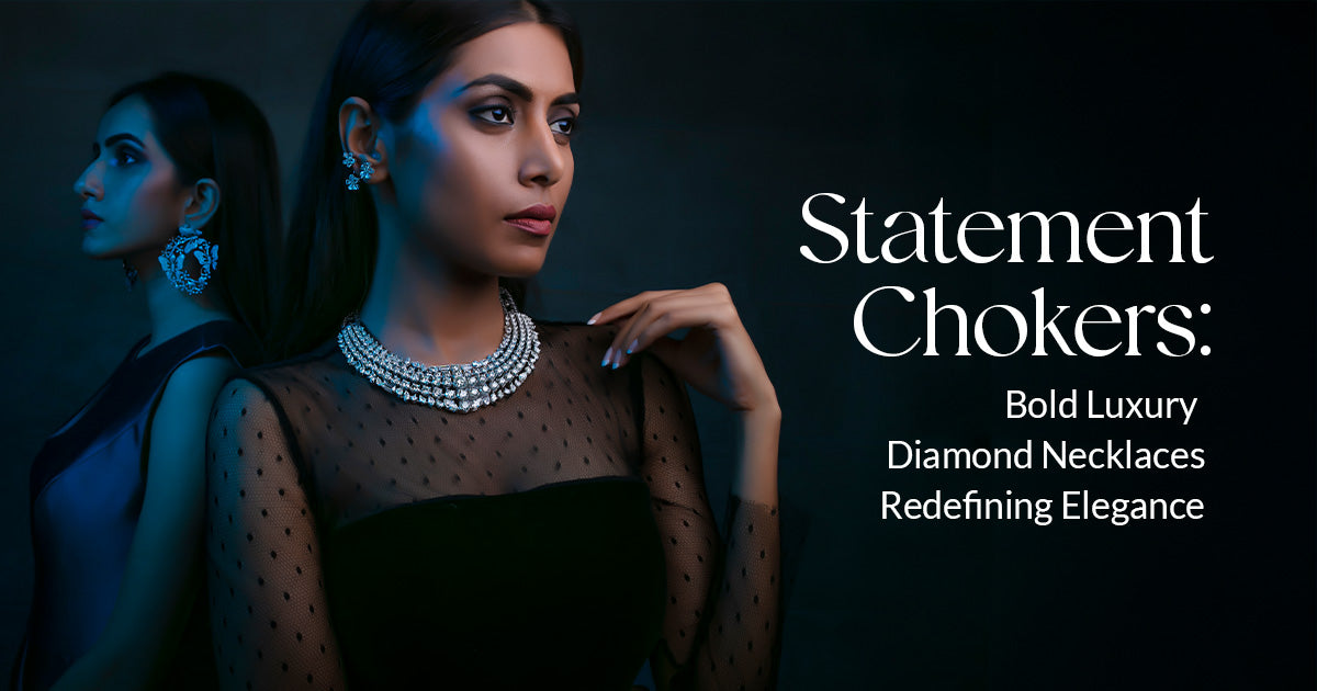 Luxury Diamond Statement Choker Necklaces Redefining Elegance